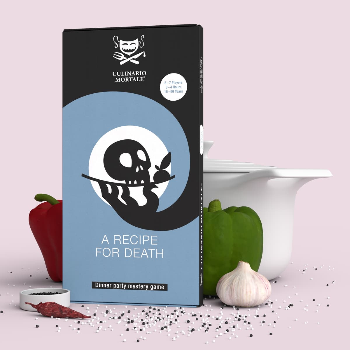 Murder Mystery Party Games for 5 – 8 Players | Culinario Mortale®